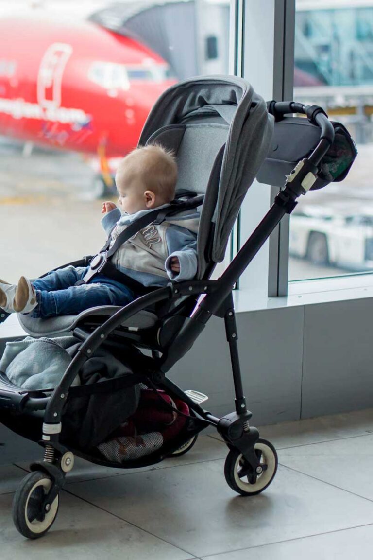 Everything You NEED to Know About Flying With a Stroller - Baby Can Travel