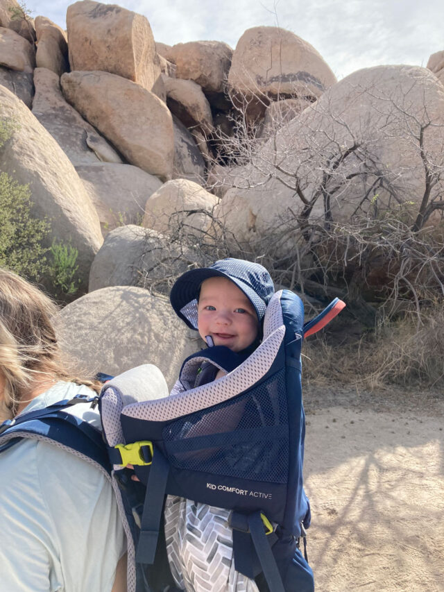 Glamping in Joshua Tree National Park with a Baby