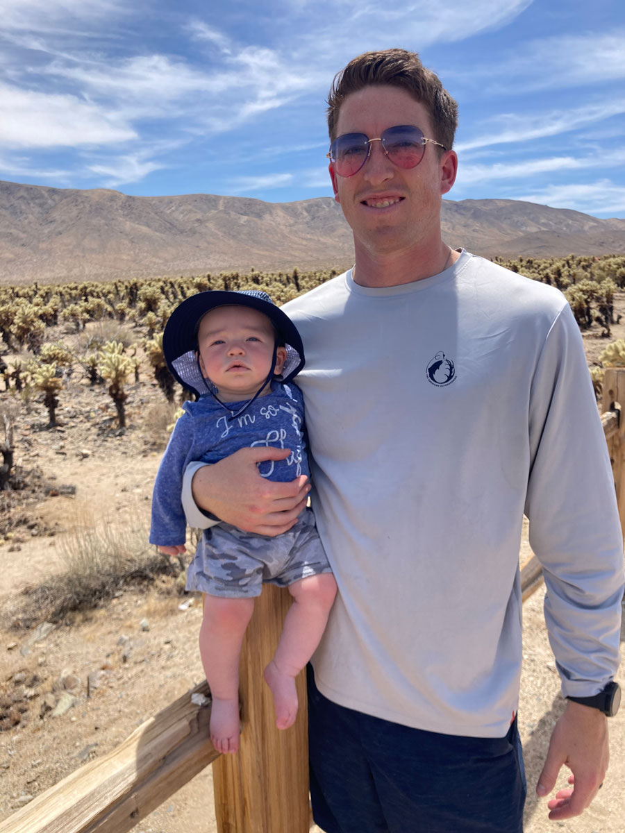 Glamping in Joshua Tree National Park with a Baby