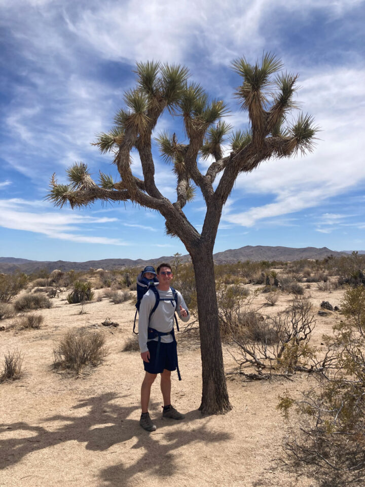 Glamping in Joshua Tree National Park with a Baby