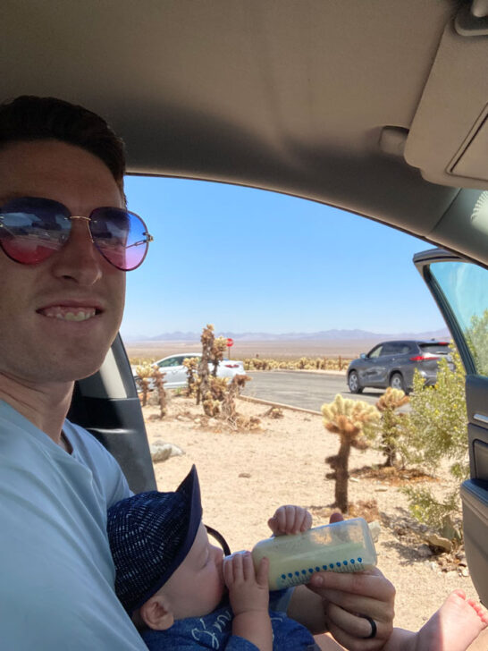Glamping in Joshua Tree National Park with a Baby